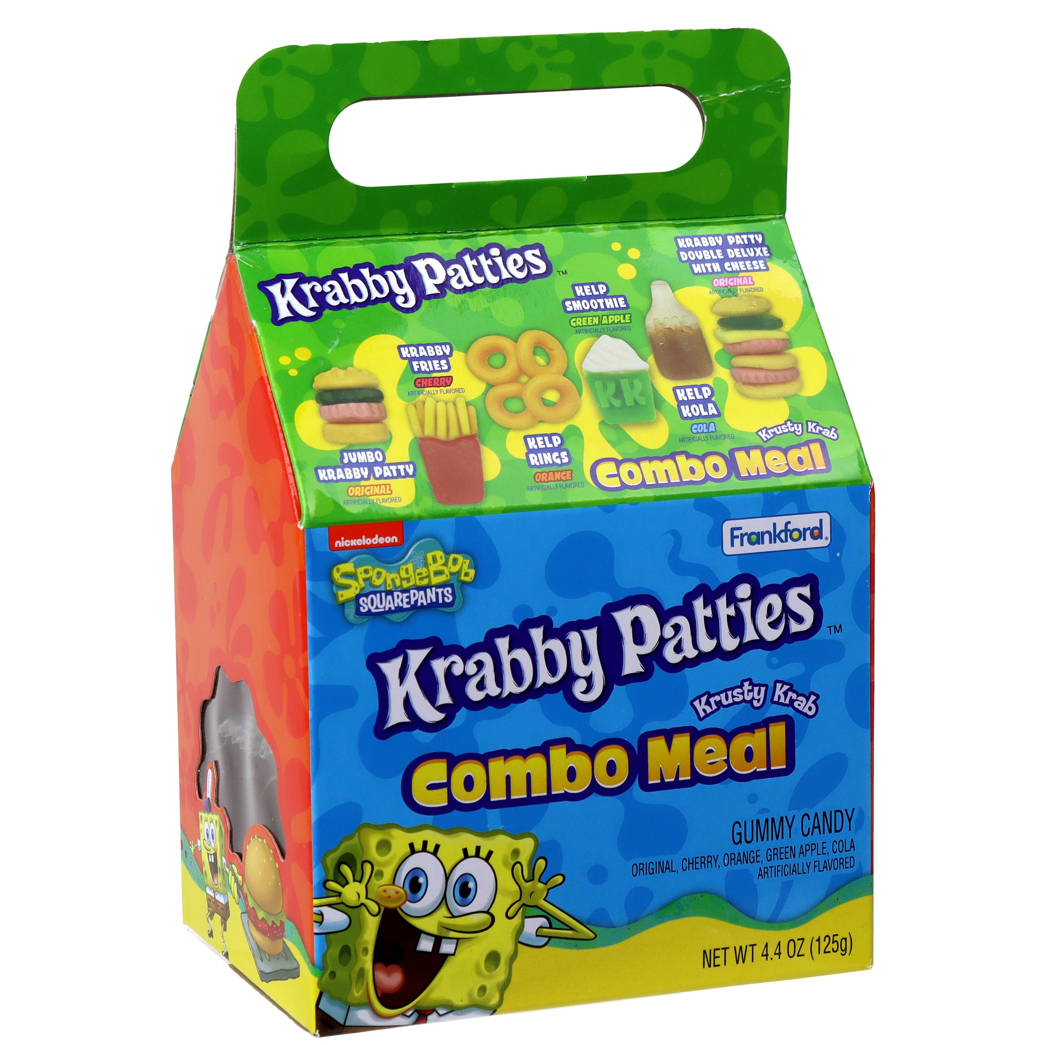 SpongeBob SquarePants Krabby Patties Gummy Candy Combo Meal – Frankford ...