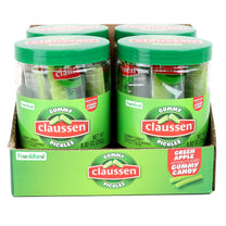 Claussen Jar of Gummy Pickle Spears, 2 Pack – Frankford Candy