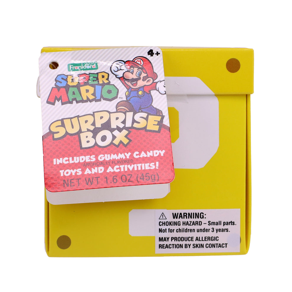 Super Mario Surprise Toy & Gummy Candy Box, 6 Pack – Frankford Candy