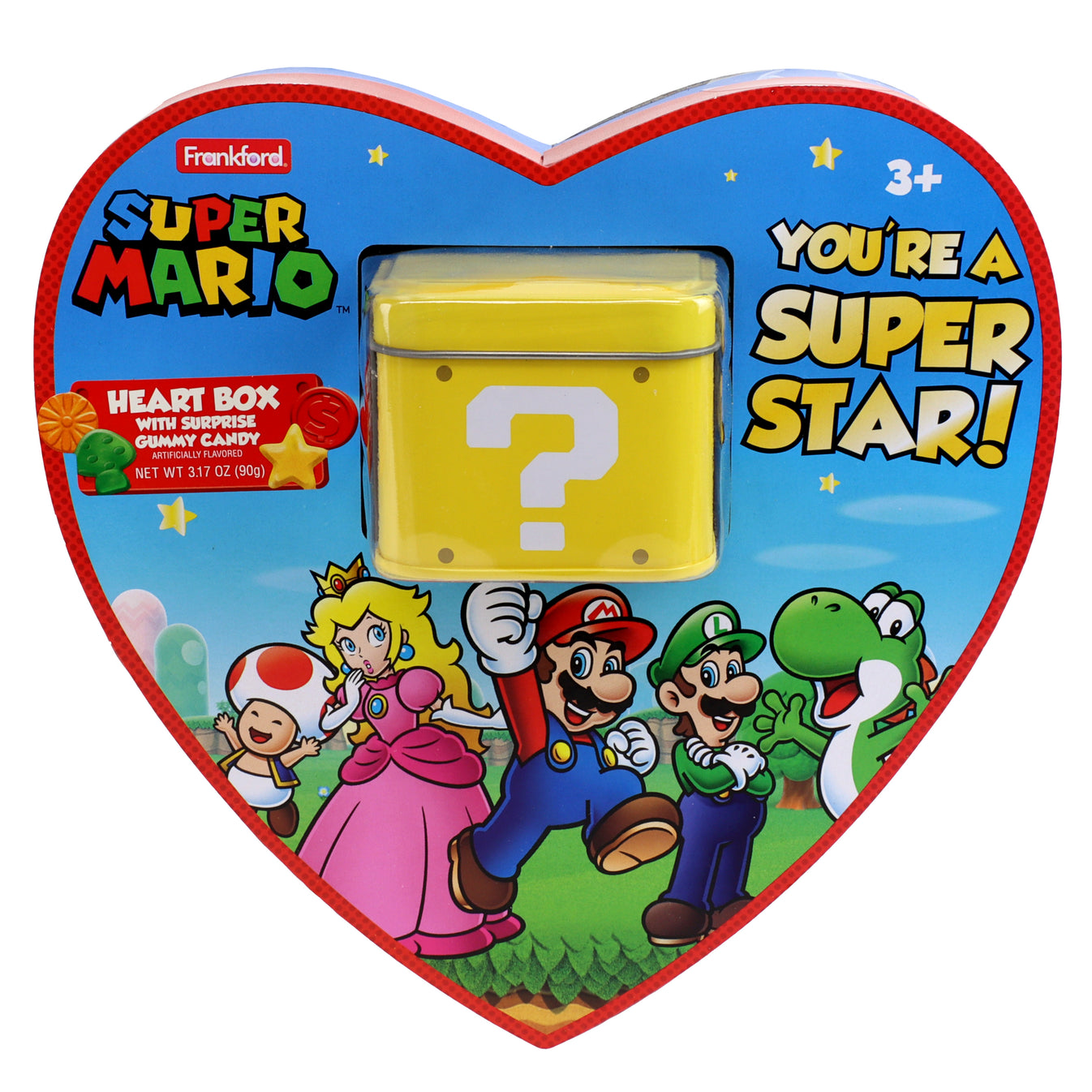 Super Mario Heart Mystery Box Valentine's Day Tin – Frankford Candy