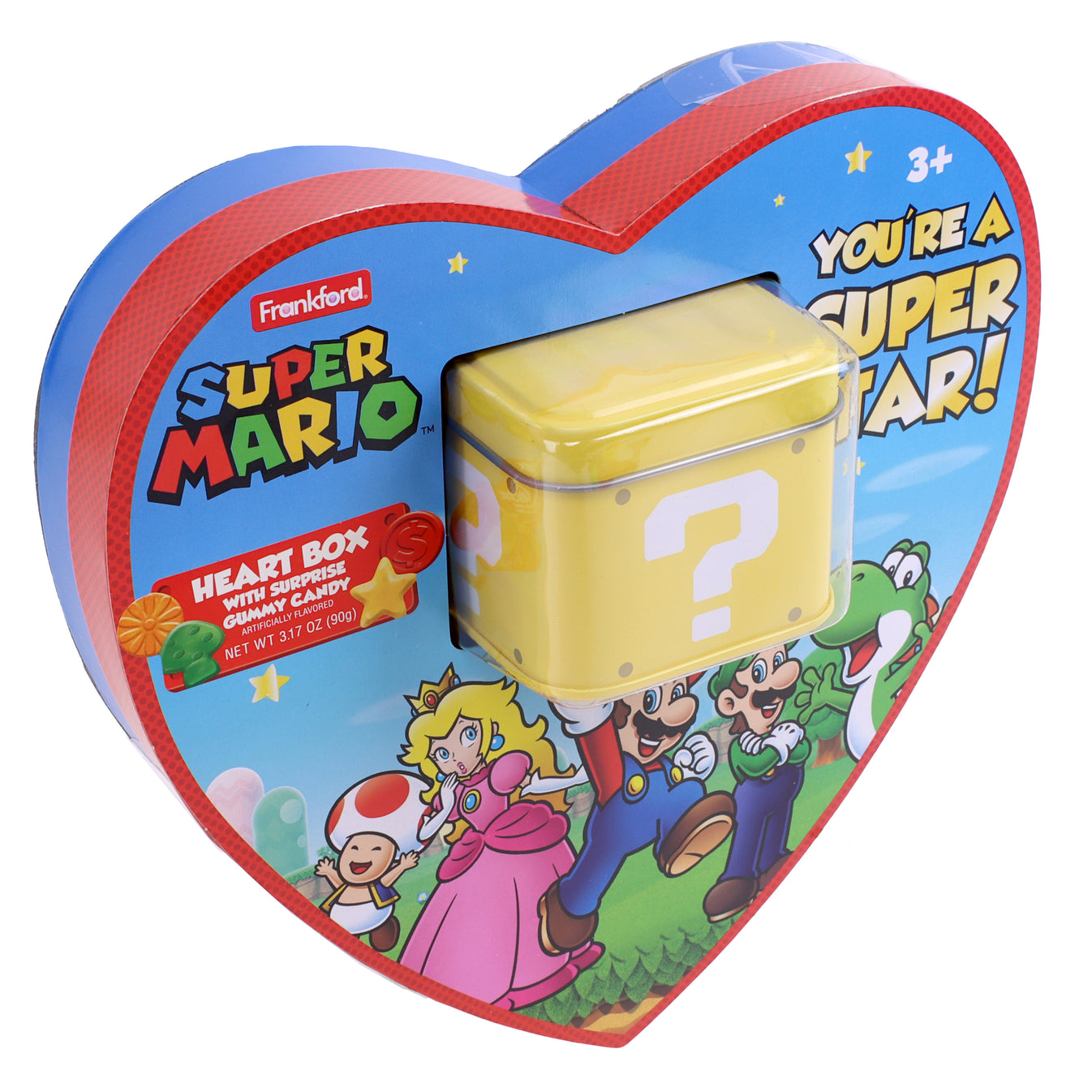 Super Mario Heart Mystery Box Valentine's Day Tin – Frankford Candy