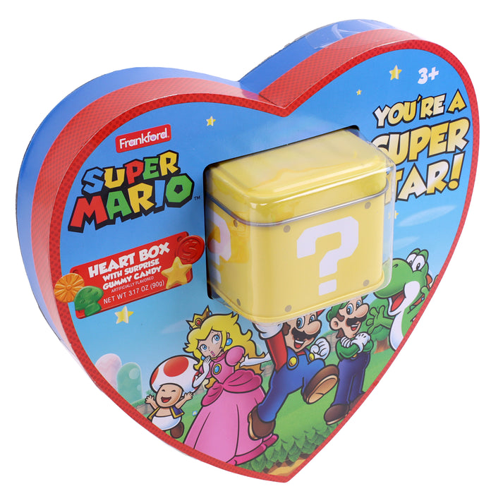 Super Mario Heart Mystery Box Valentine's Day Tin – Frankford Candy