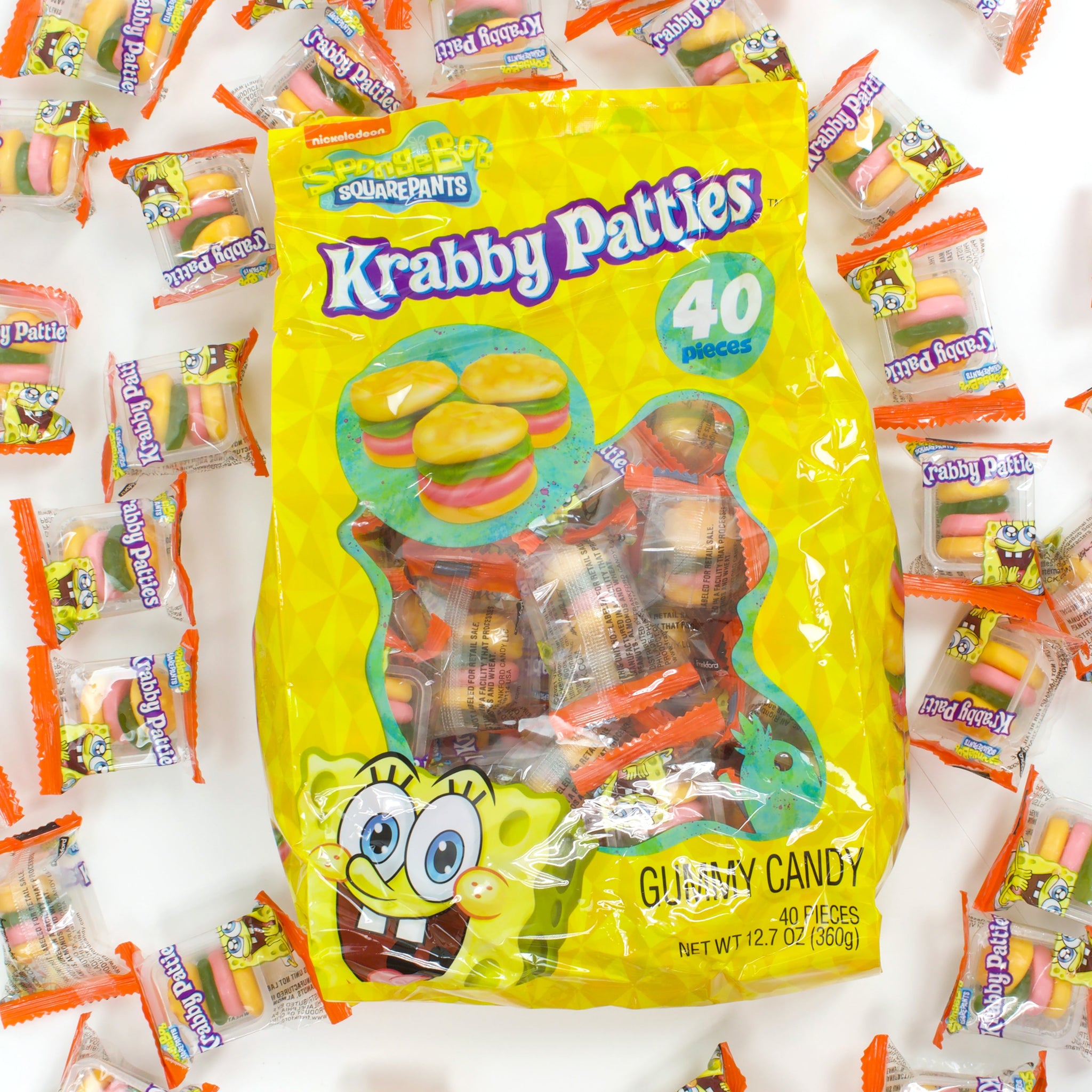 SpongeBob Krabby Patties Original Gummy Candy – Frankford Candy